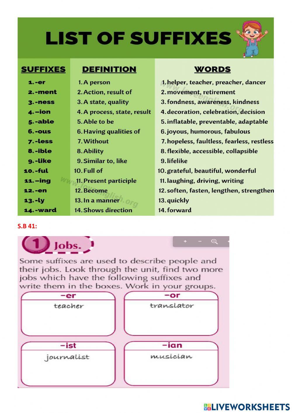 U4- jobs- grammar quiz worksheet | Live Worksheets
