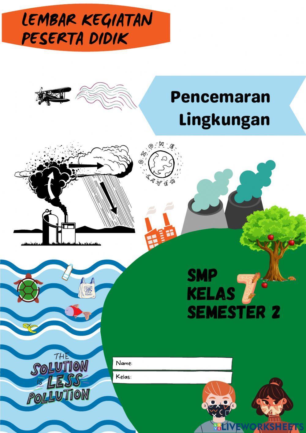 Lkpd Pencemaran Worksheet - Riset Lkpd Pencemaran Worksheet - Riset