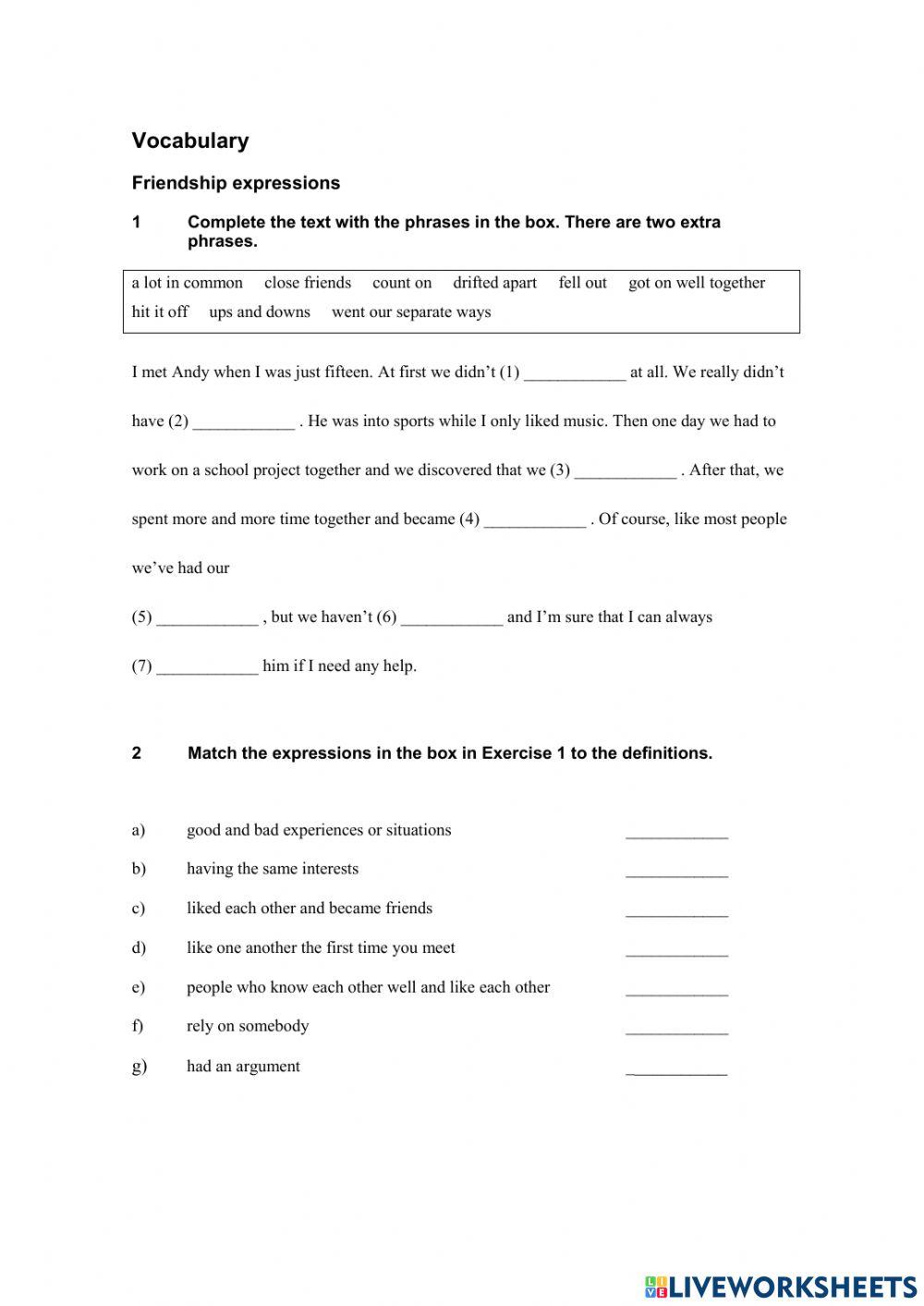 Pdf online exercise: Let's practice | Live Worksheets Pdf online exercise: Let's practice | Live Worksheets
