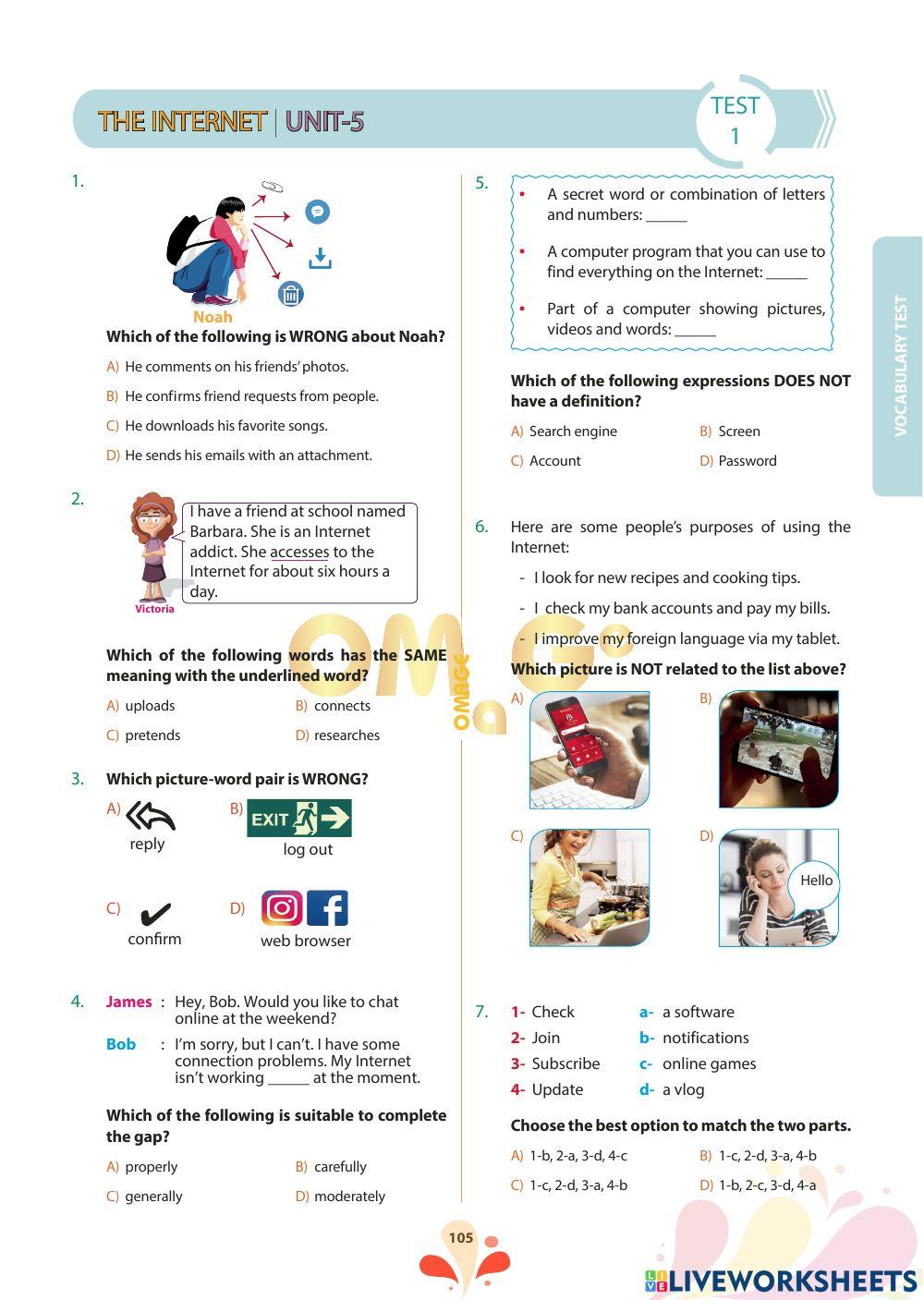 8TH GRADE - UNI… | Free Interactive Worksheets | 6580124