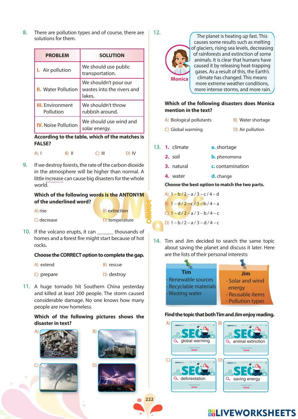 8TH GRADE - UNI… | Free Interactive Worksheets | 6580190