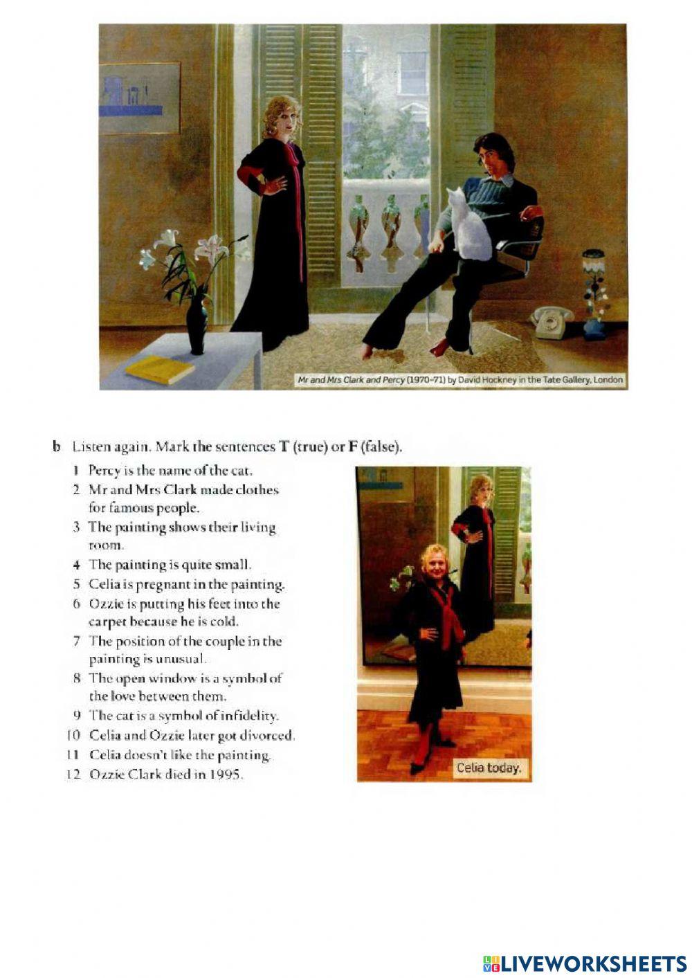 Listening Prese… | Free Interactive Worksheets | 984166