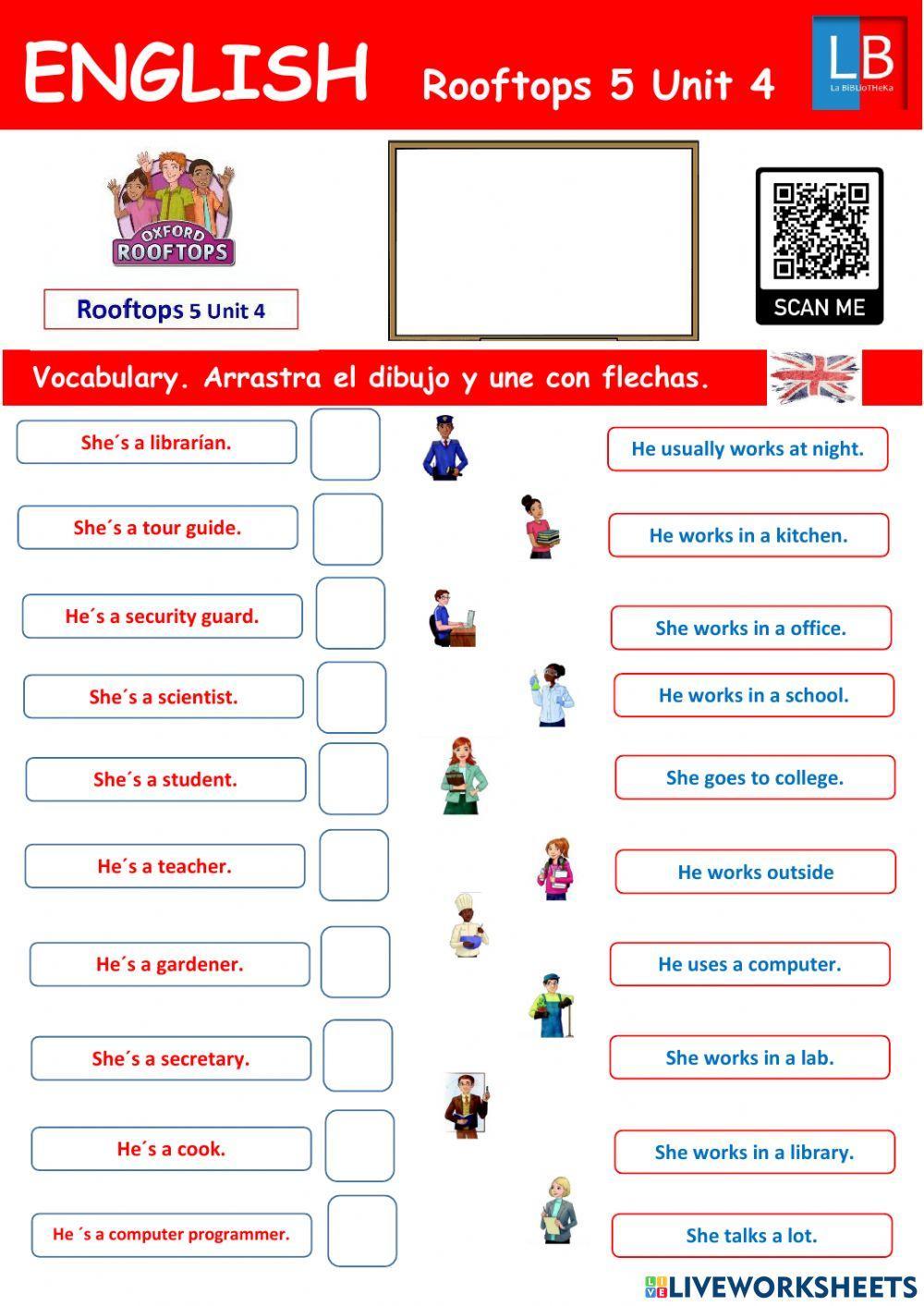 Rooftops 5 unit… | Free Interactive Worksheets | 981228