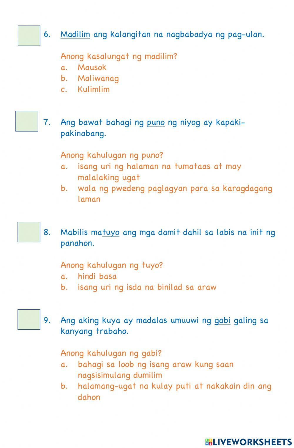 MTB Activity 3 worksheet | Live Worksheets