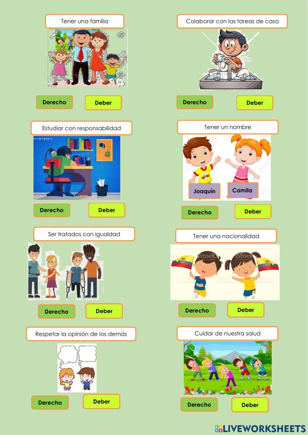 Derechos y deberes de niños y niñas 986255 | Beatriz