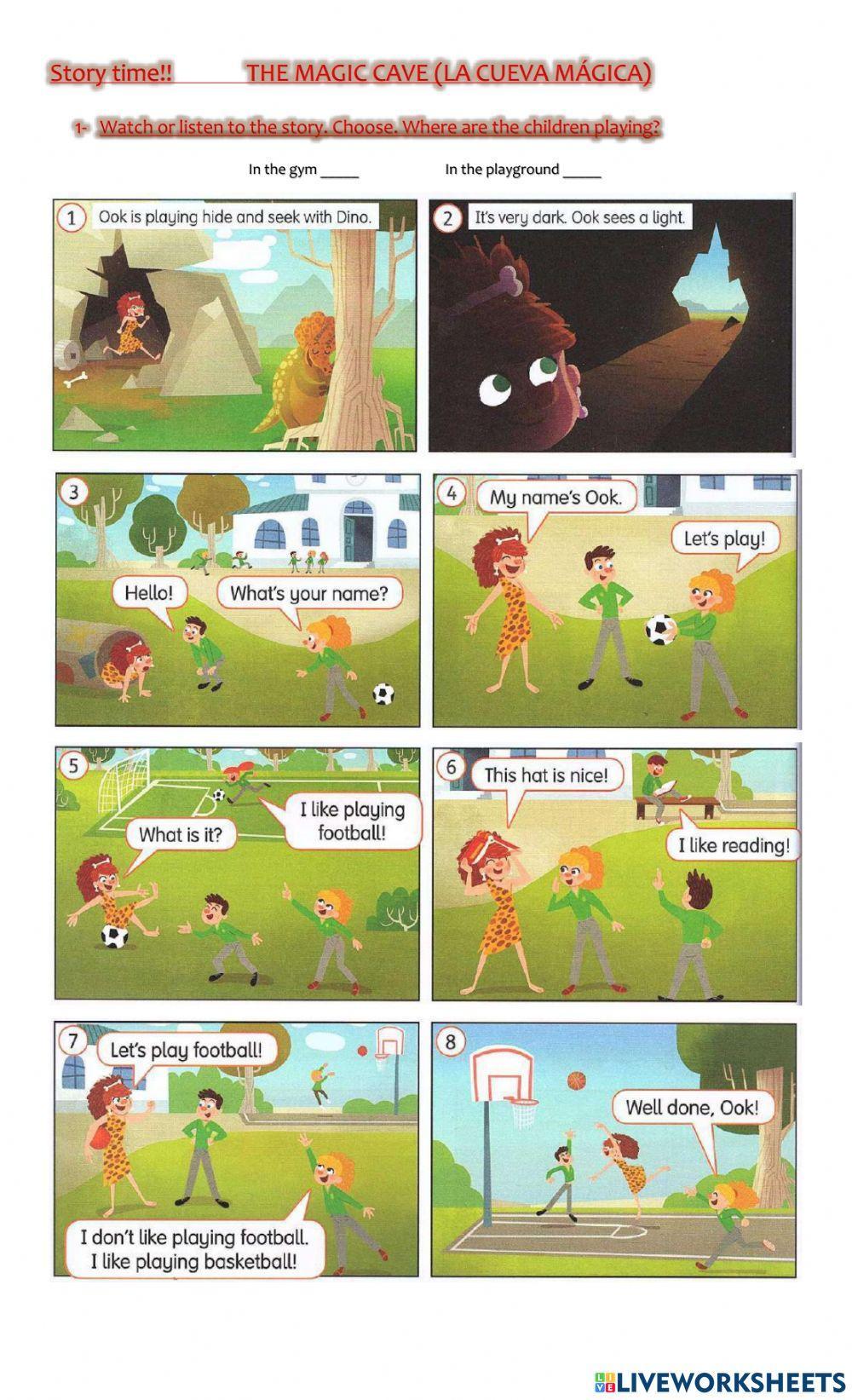 1050607 | The magic cave | TEACHER_DANI | LiveWorksheets