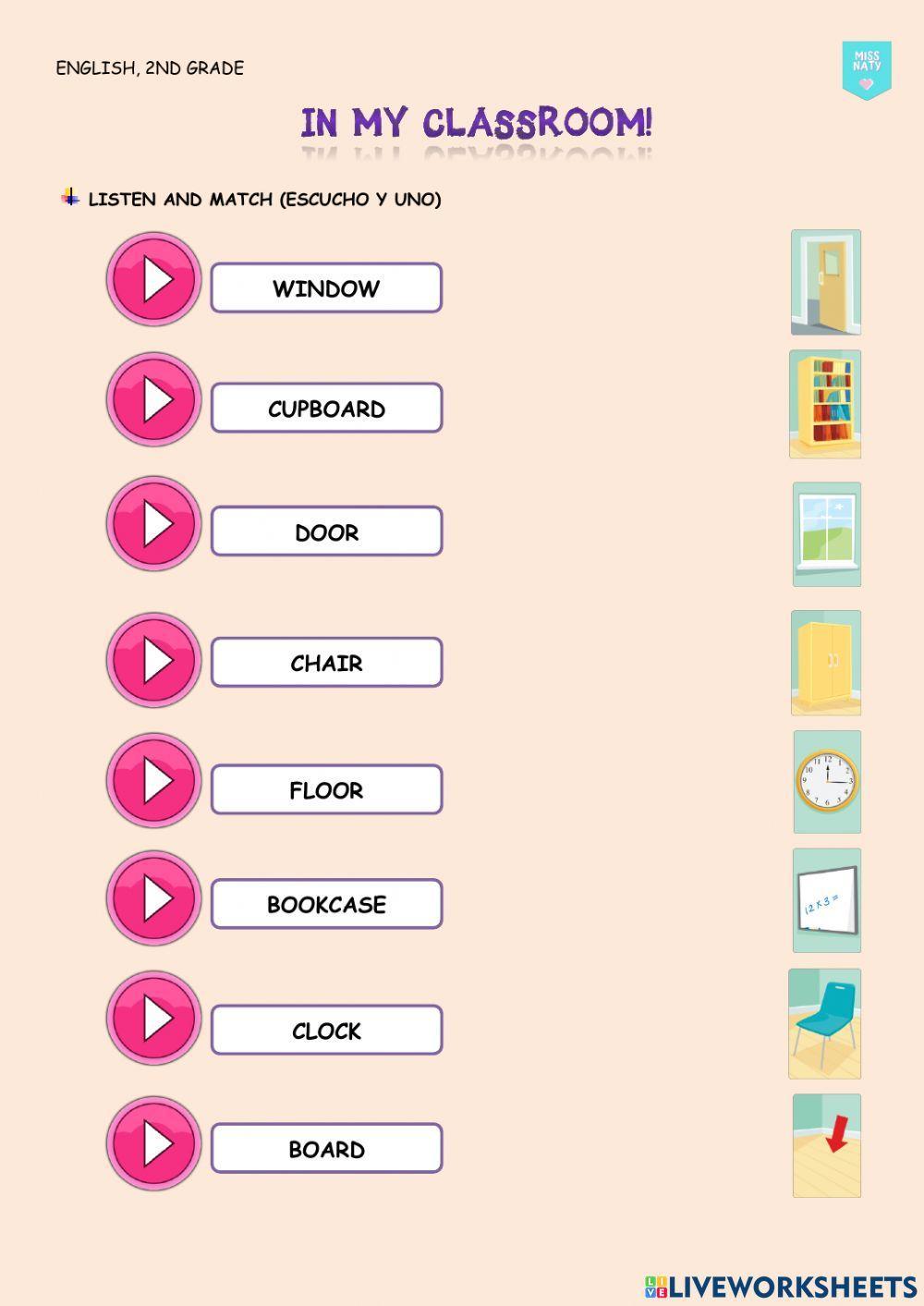 In my classroom 0158 | Natalia Ibañez | Live