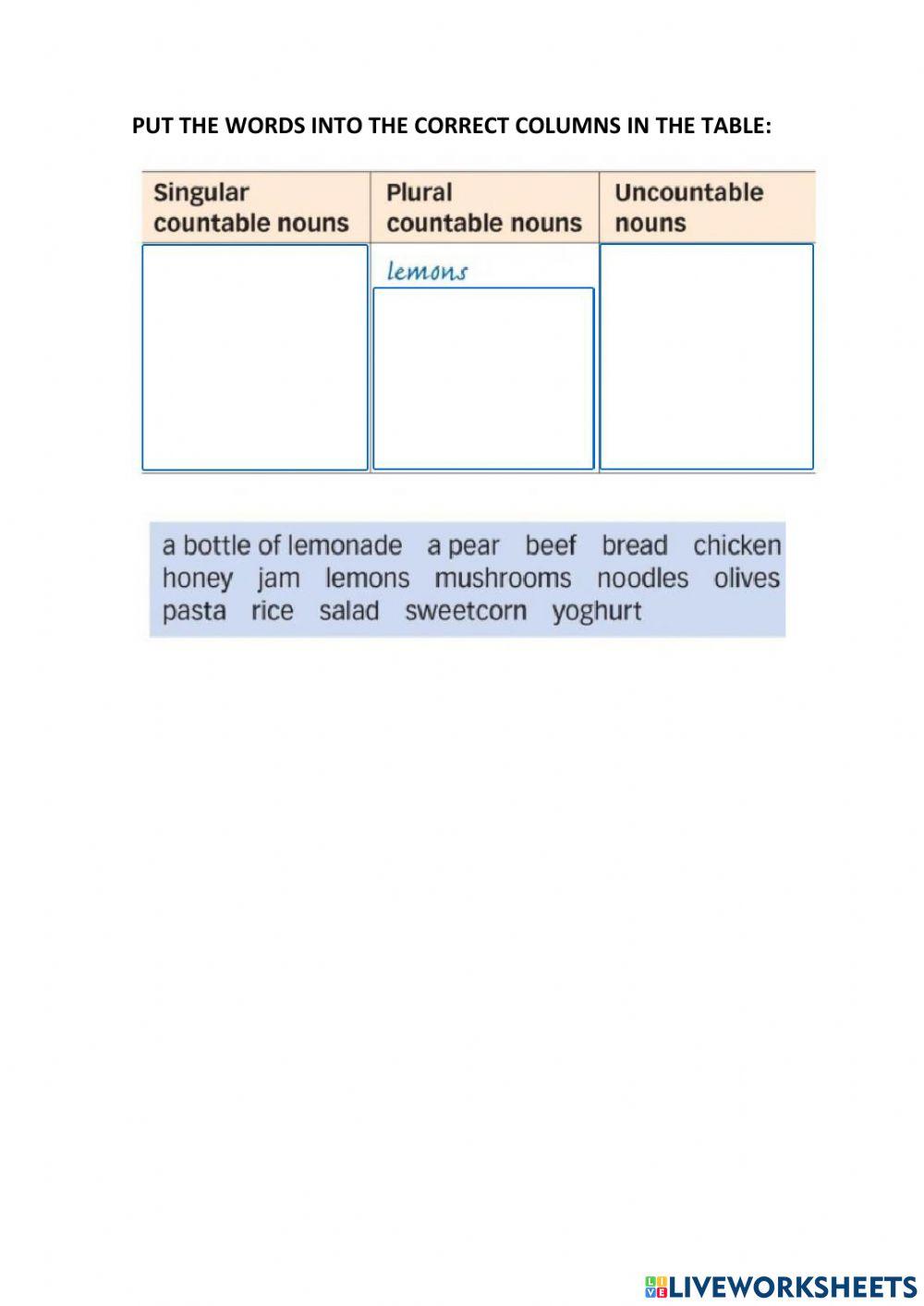 B05 Match countable or uncountable 2108206 | Teresa
