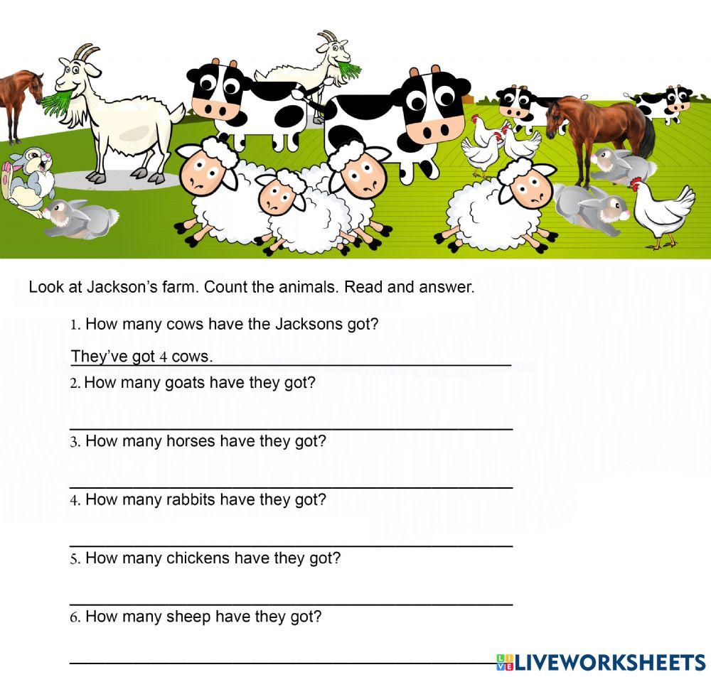 Animals online exercise for Grade 3 | Live Worksheets