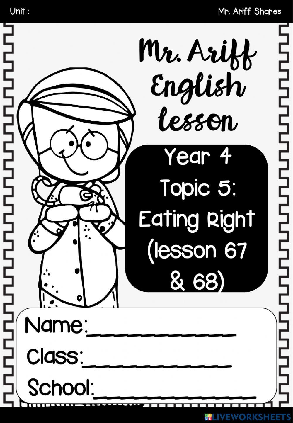 English Year 4 interactive exercise | Live Worksheets