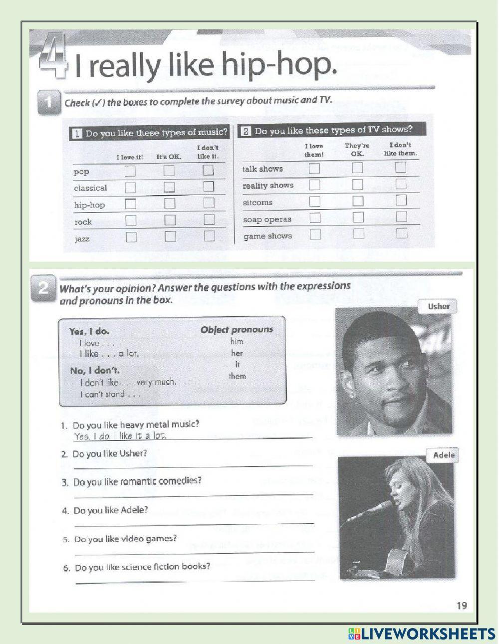 Workbook interc… | Free Interactive Worksheets | 1078835