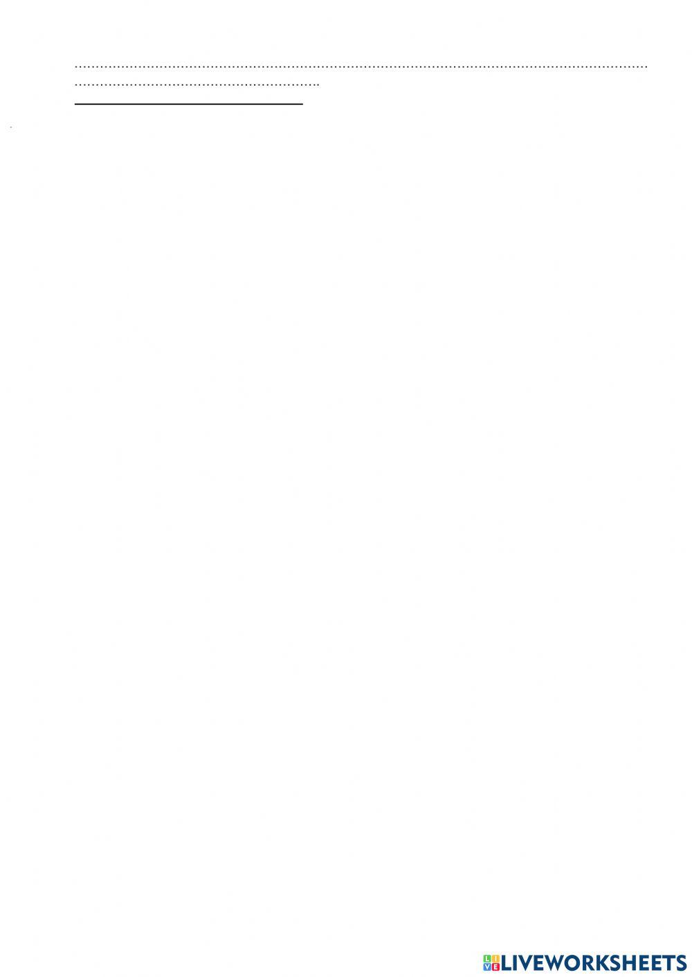 Évaluation | Free Interactive Worksheets | 1079262