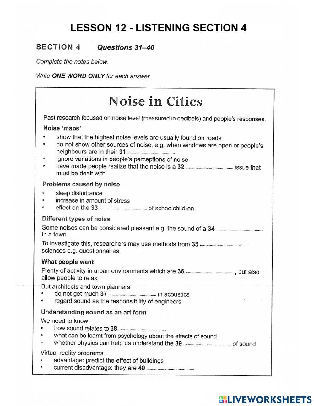 Lesson 12 1254 | vananh_vananhxx | Live Worksheets