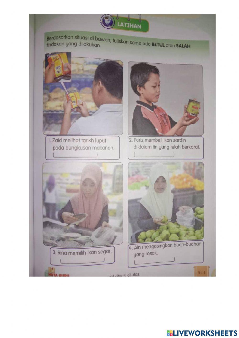 1080345 | Makanan rosak | FEETHI_MASAYU | LiveWorksheets