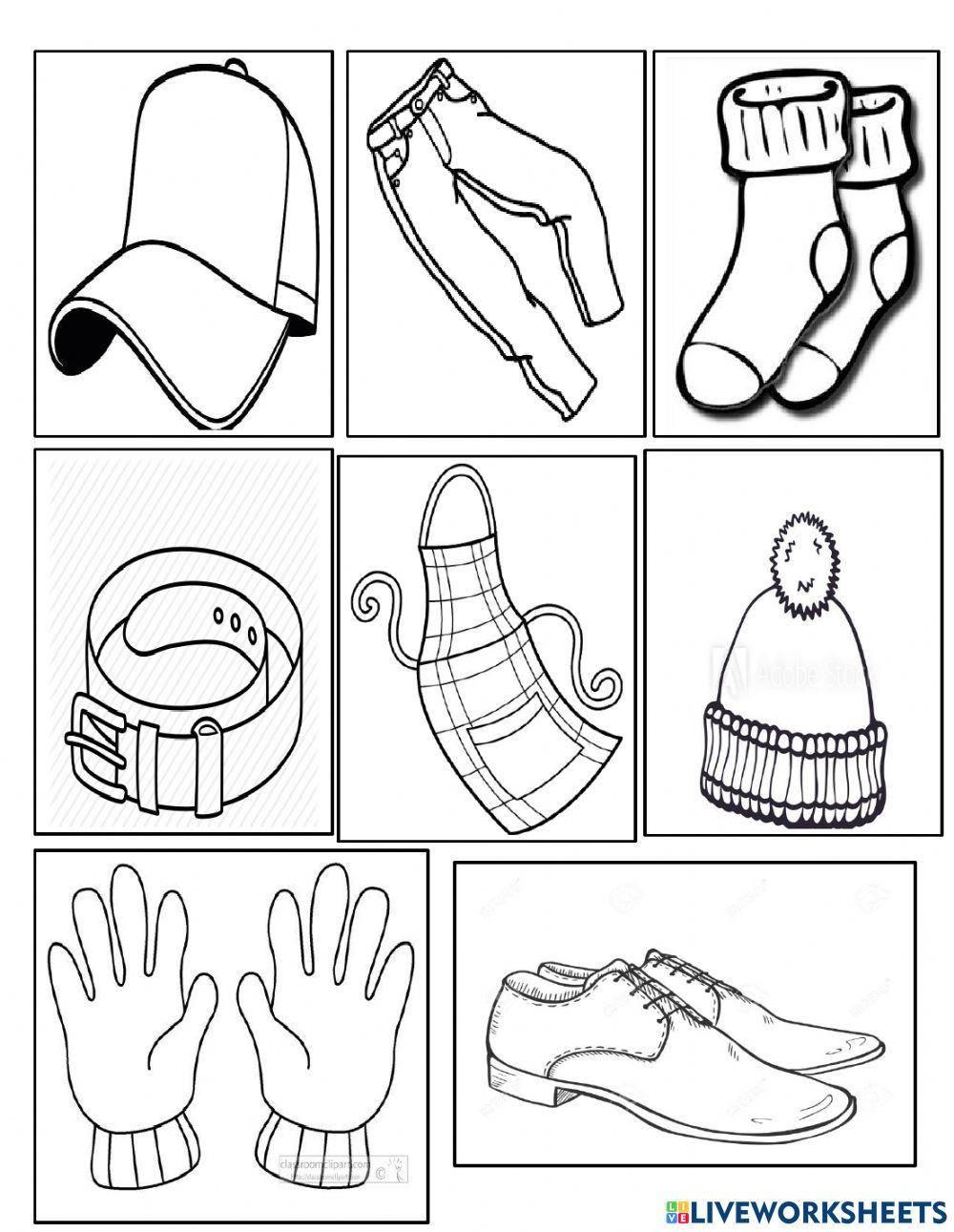 Get dress cefr worksheet | Live Worksheets