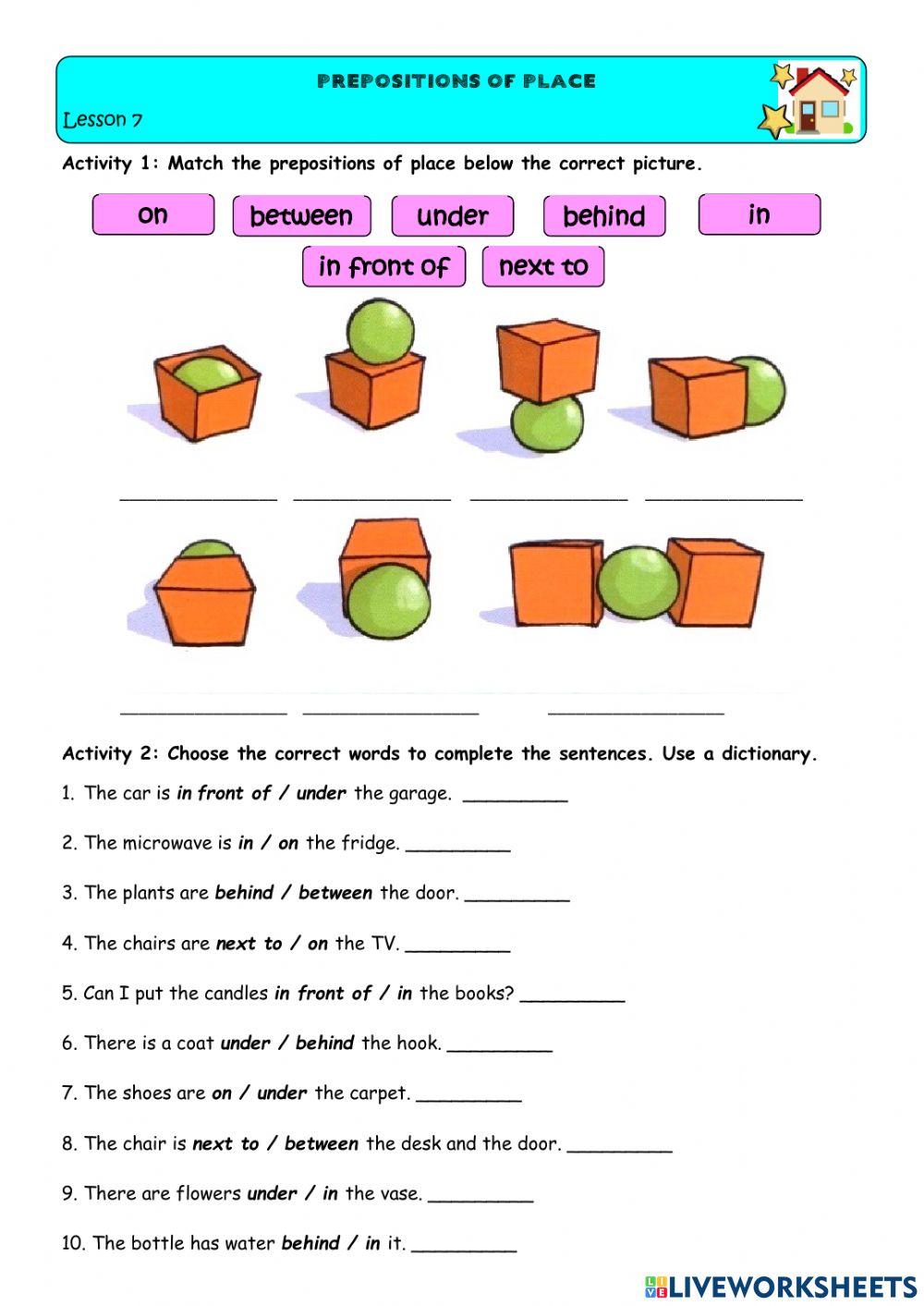 Building supplies online exercise | Live Worksheets