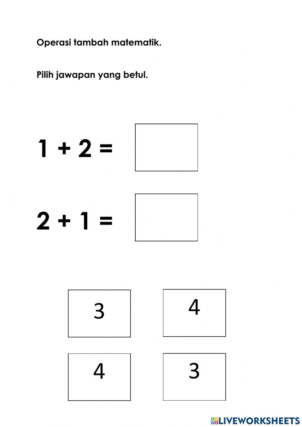 1083849 | Operasi tambah 1 + 2 - | nidapink90