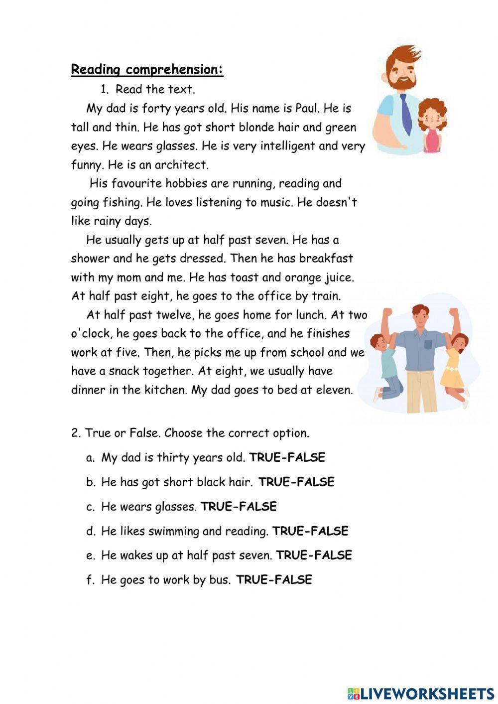 Reading Comprehension Online Exercise For Grade 4 Live Worksheets reading-comprehension-online-exercise-for-grade-4-live-worksheets