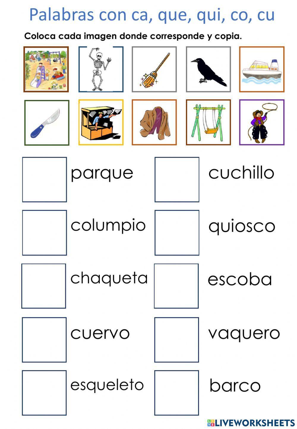 Lectoescritura Palabras Con Ca Que Qui Co Cu Page 0004 Orientacion – eroppa Lectoescritura Palabras Con Ca Que Qui Co Cu Page 0004 Orientacion – eroppa