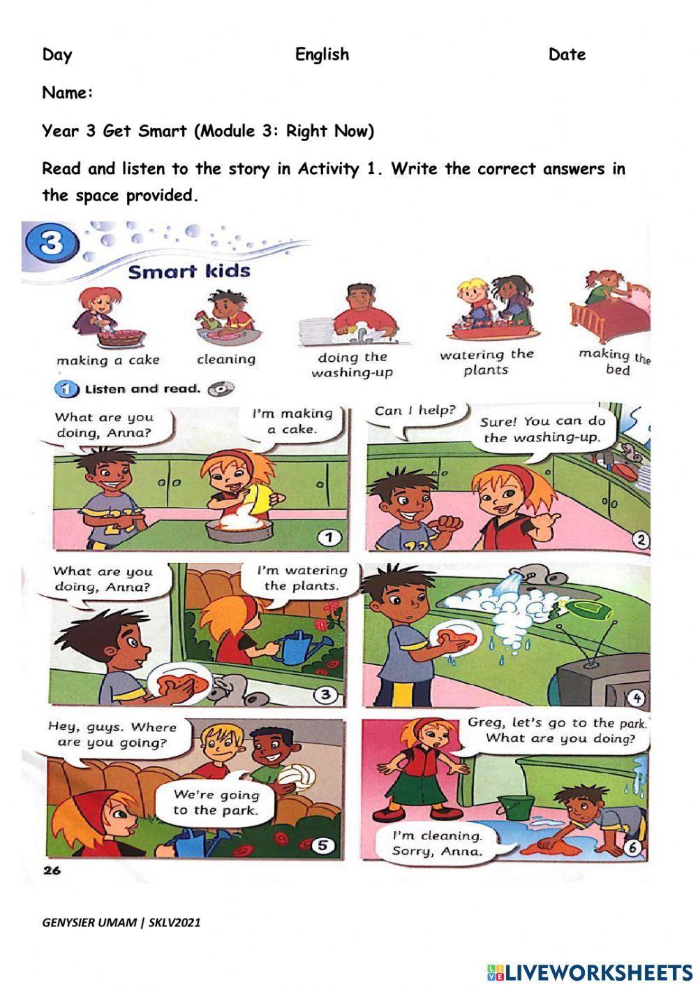 Year 3 Module 3… | Free Interactive Worksheets | 1085360