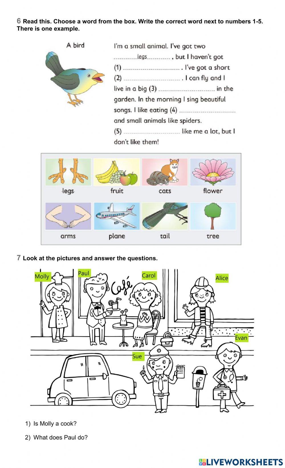 Bright Ideas 2 - Test on Unit 2 online exercise for | Live Worksheets