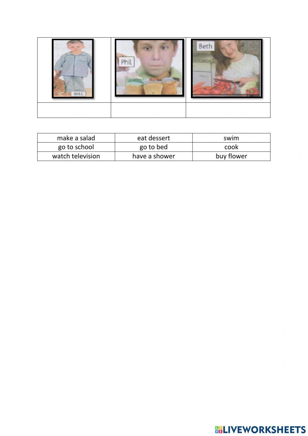 Year 4 module 4 Let's Play worksheet | Live Worksheets