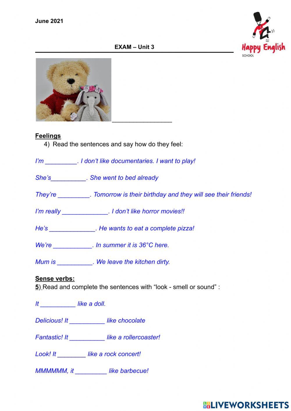 1085699 | Flyers Test - Unit 3 | palomita20