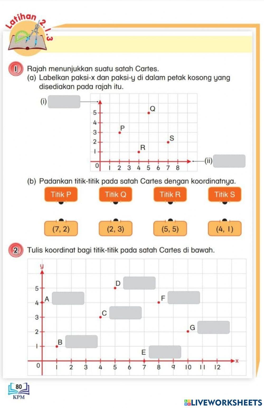Matematik PPKI KSSM 4 worksheet | Live Worksheets