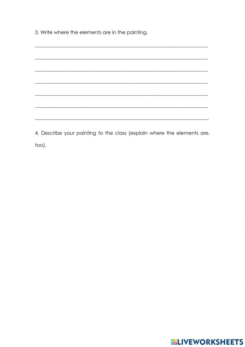 3rd Grade- English project worksheet | Live Worksheets