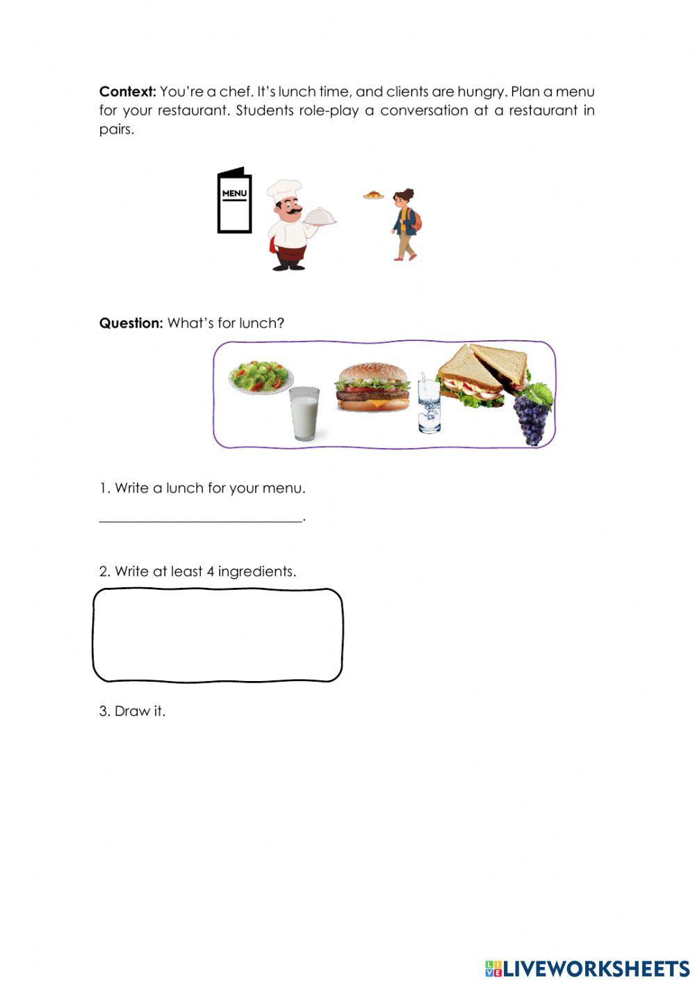 1st Grade - Project worksheet | Live Worksheets