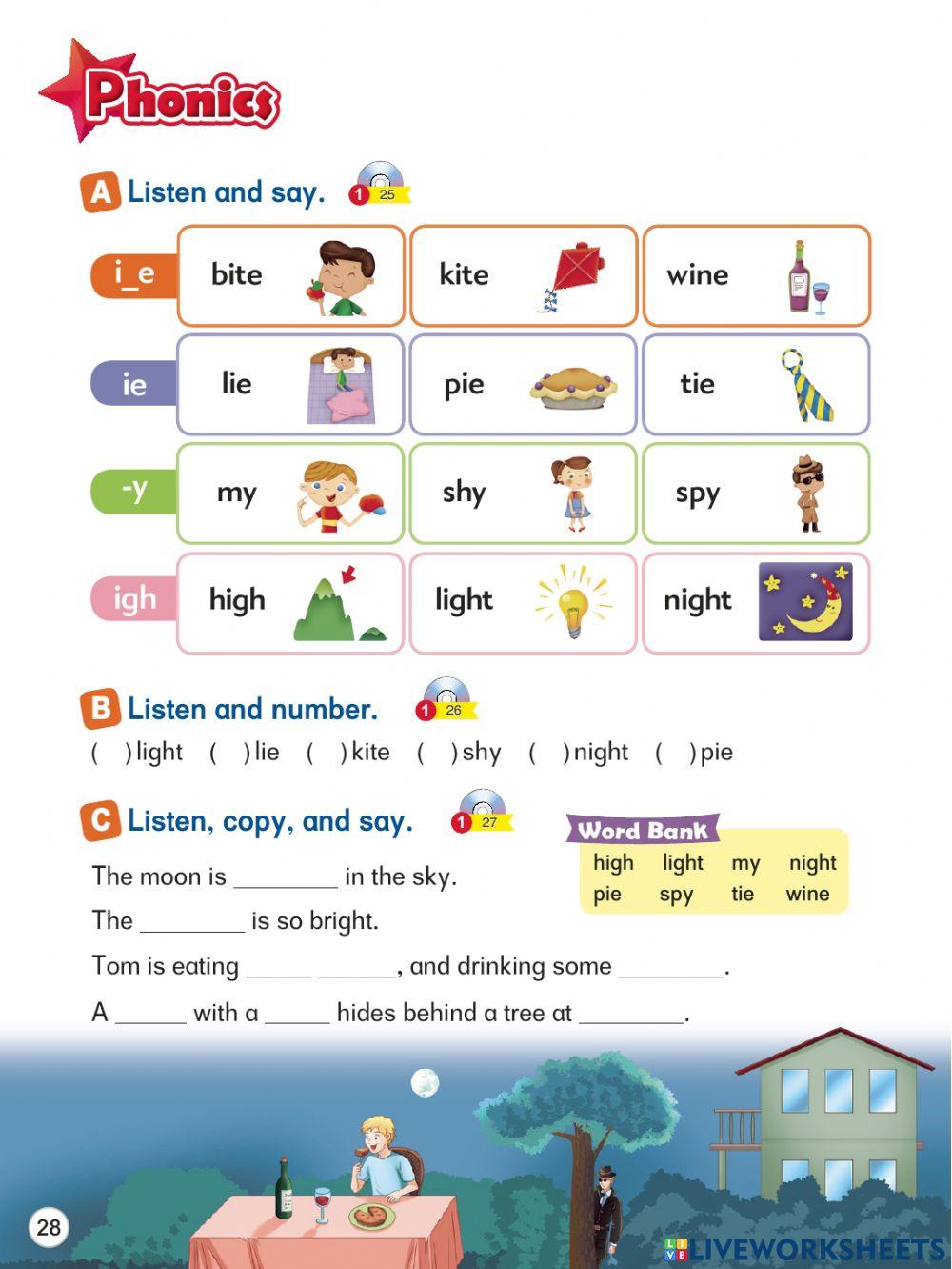 FM B9 book P.26-28 online exercise for | Live Worksheets