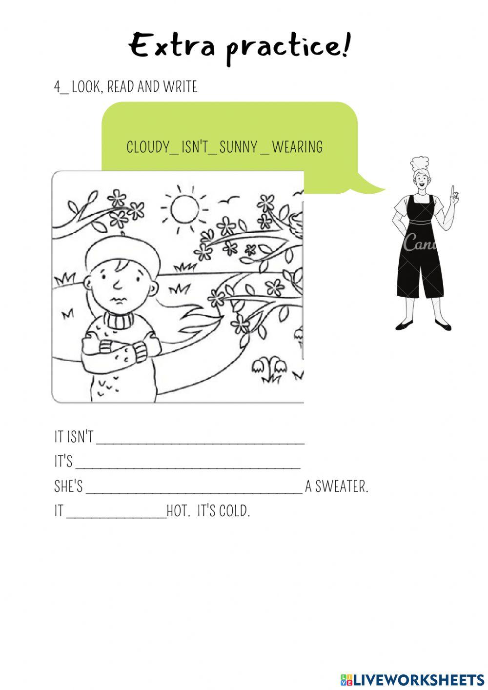 The weather | Free Interactive Worksheets | 1088626