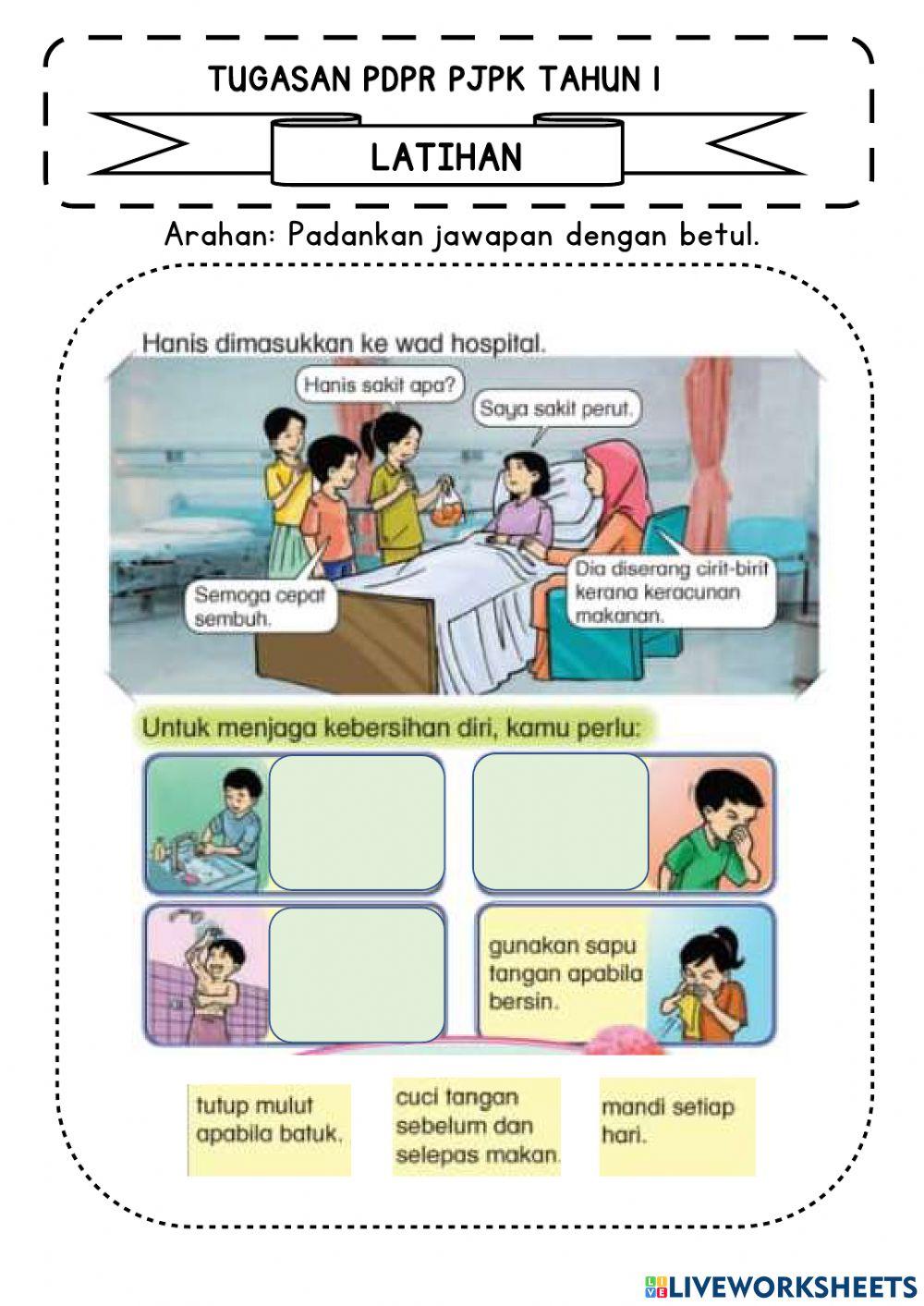 Pjpk y1 worksheet | Live Worksheets