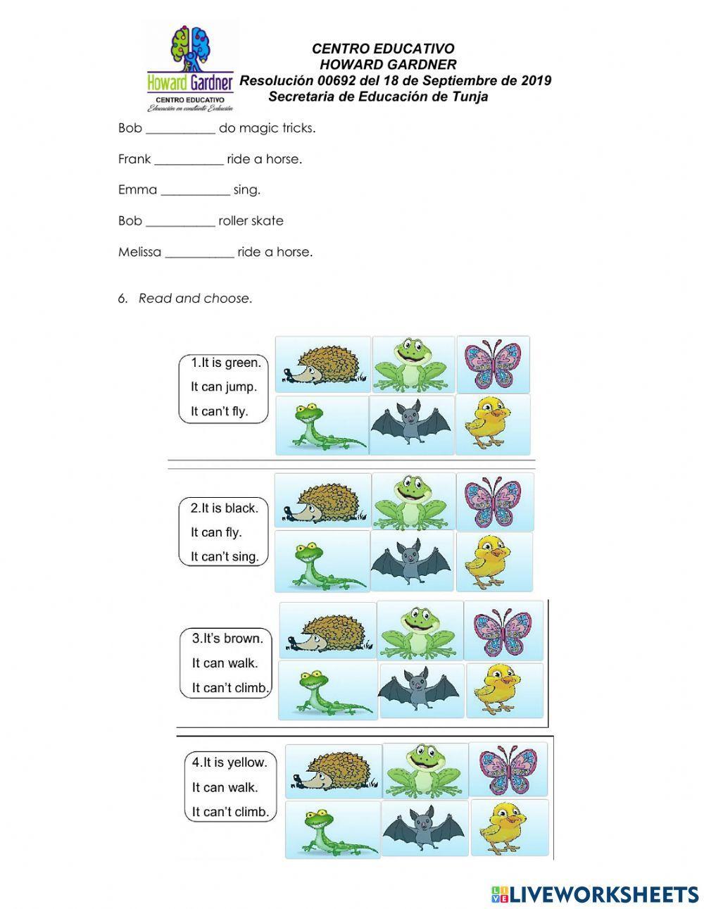 Knowledge Test 5th Grade interactive worksheet | Live Worksheets