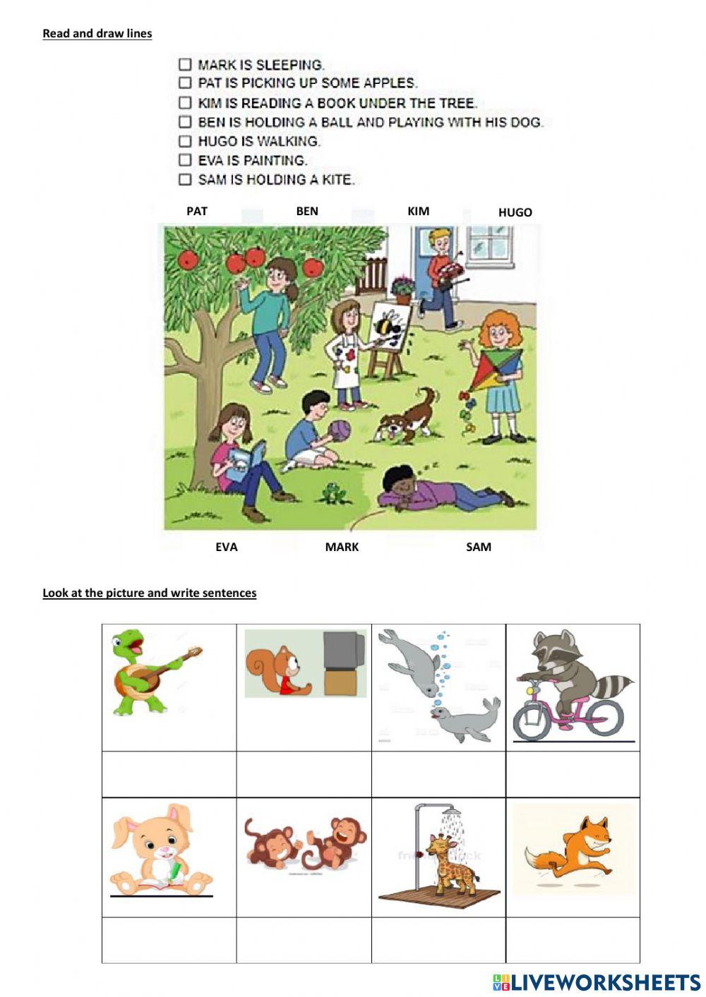 Read and complete the activities 1089455 | Melgut | Live