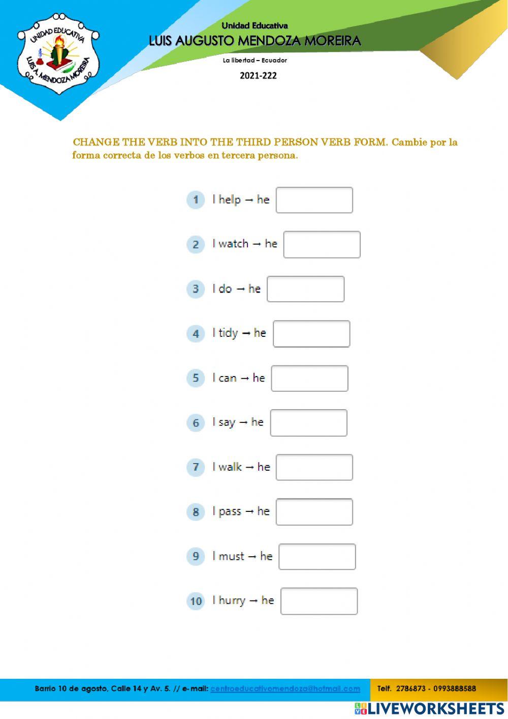 Week 6 - 9no worksheet | Live Worksheets