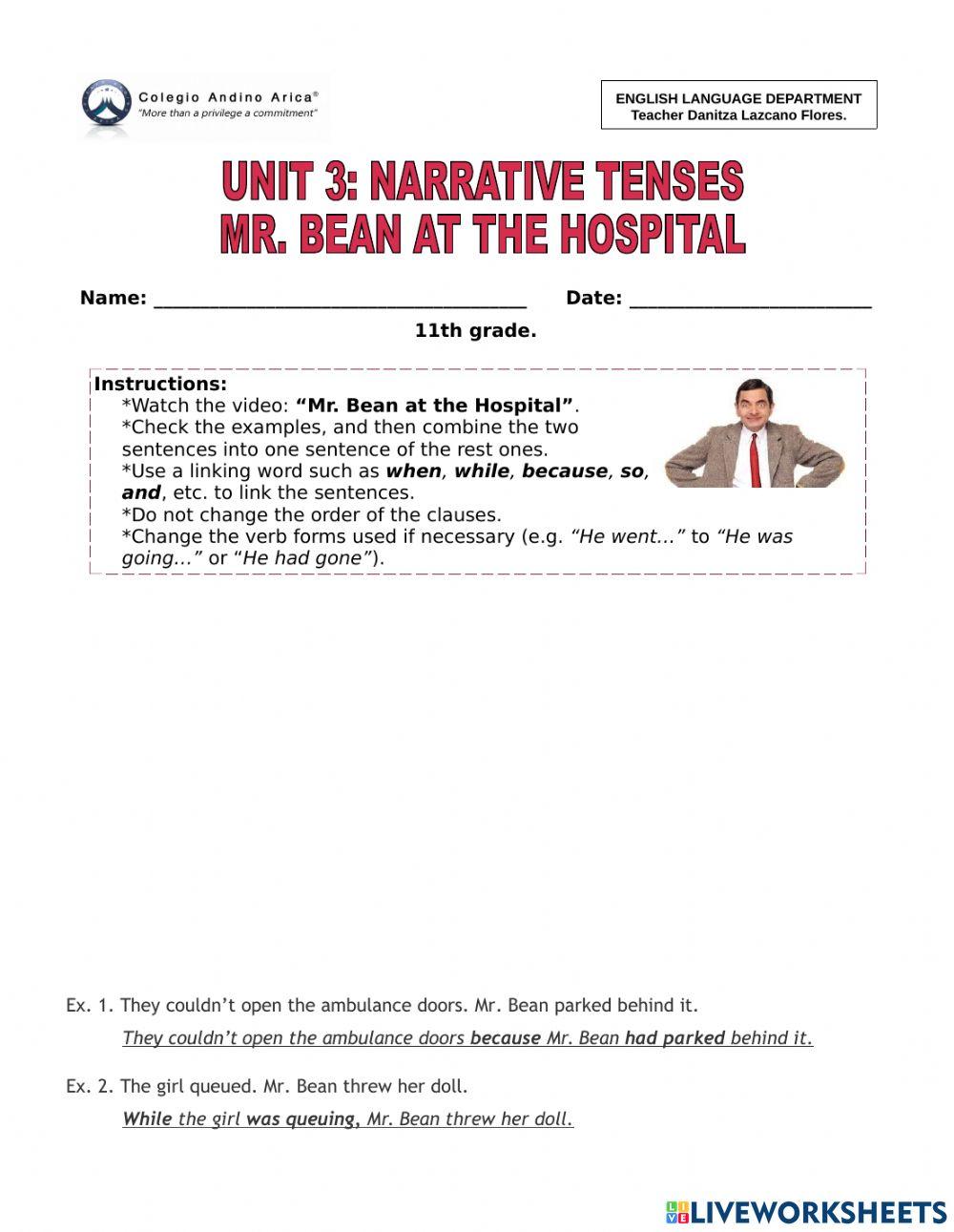 commitment order in a sentence