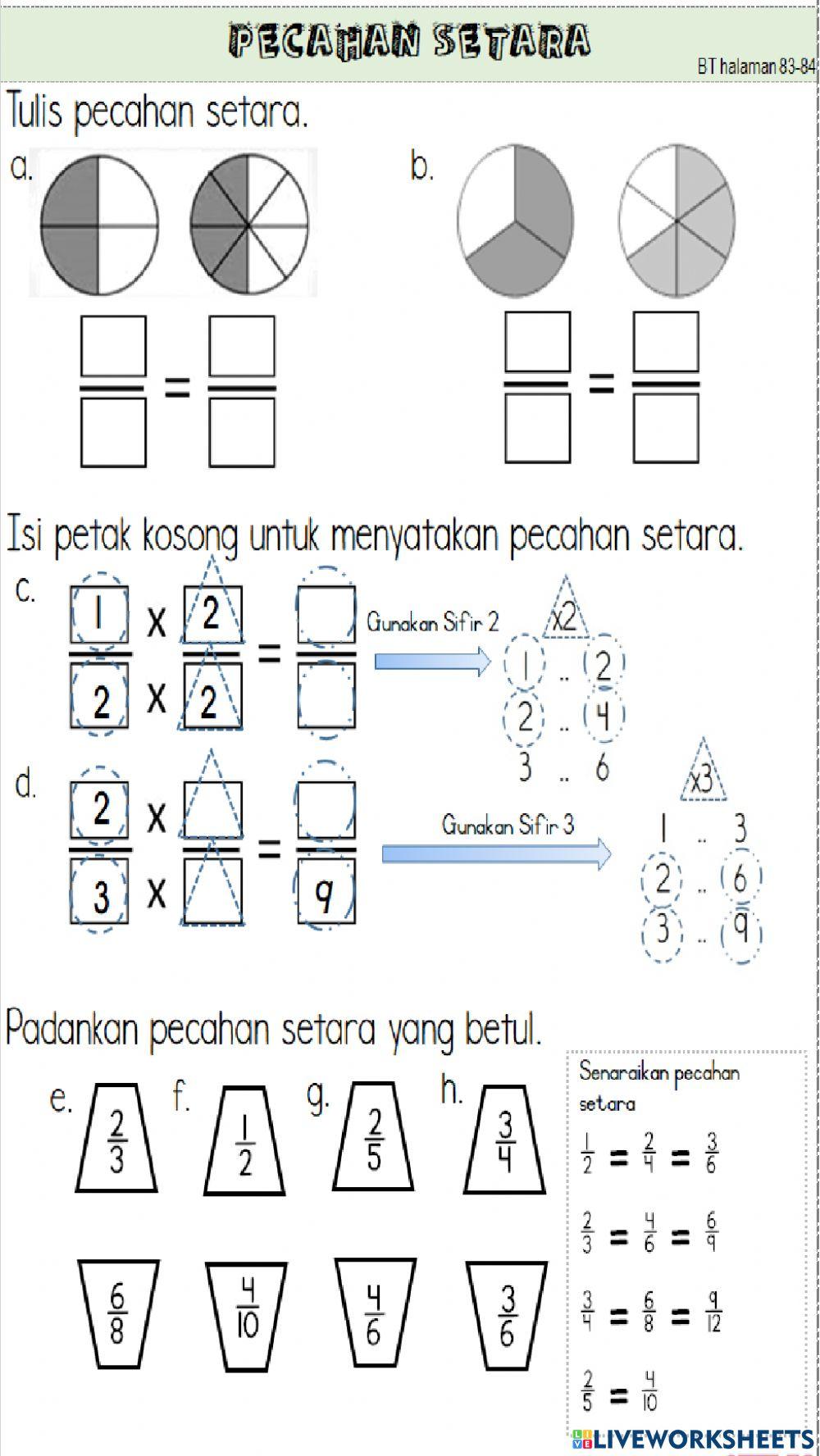 1090248 | Pecahan setara | halimatulkhalil
