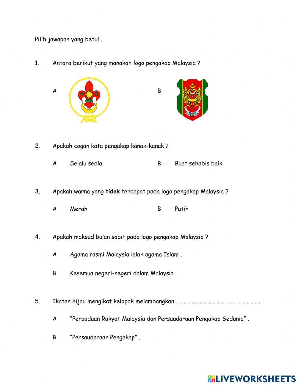 KUIZ 1 PENGAKAP KANAK-KANAK 5061315 | jeey_alang25 | Live