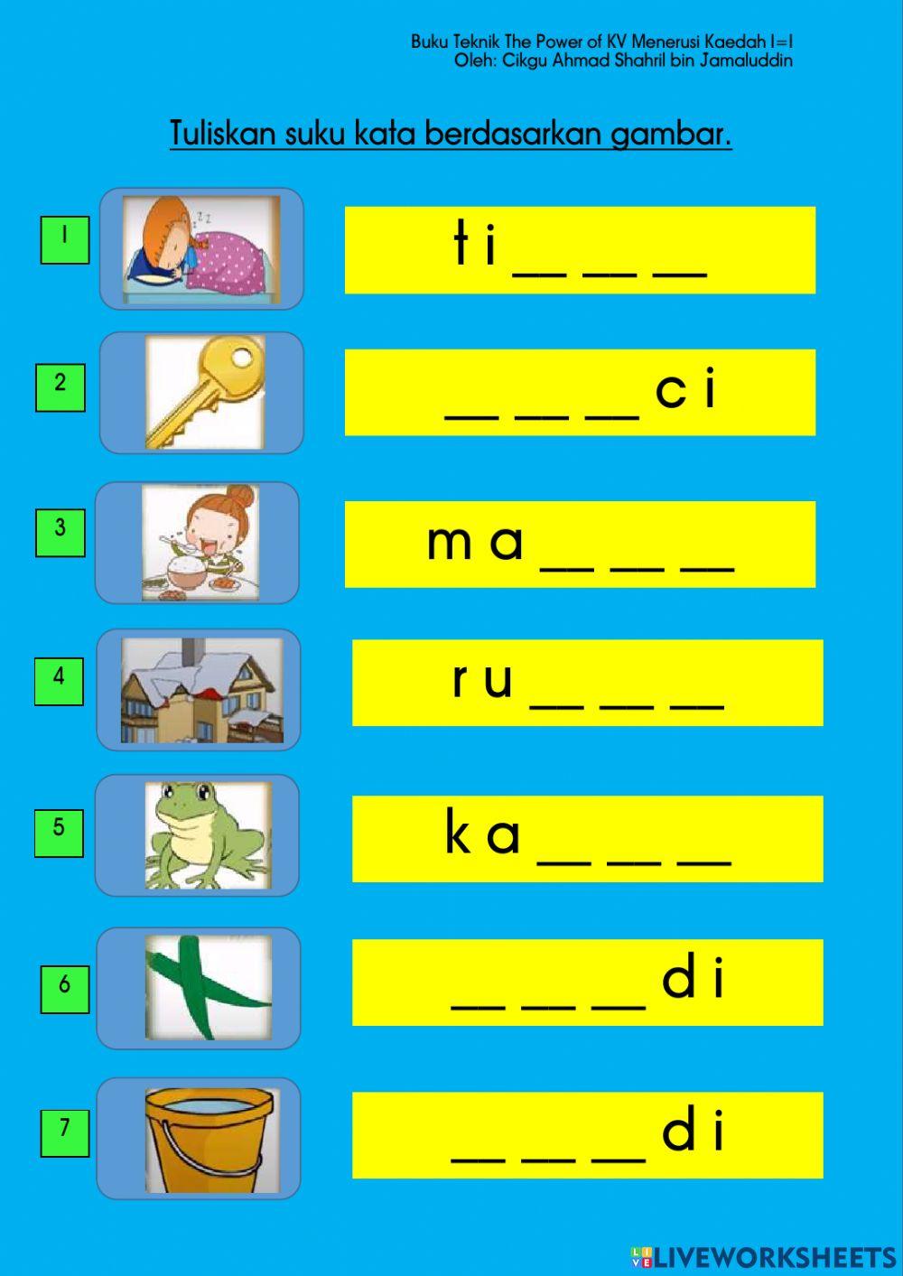Flbmk1 interactive exercise for SR | Live Worksheets