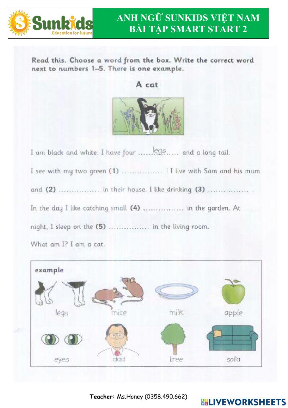 Animals online exercise for grade 4 | Live Worksheets