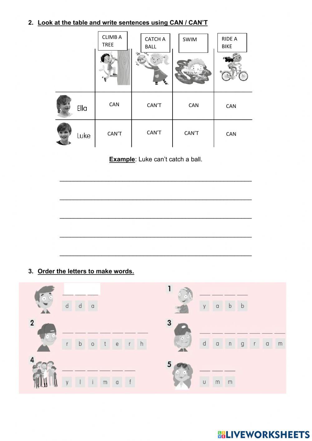 Academy stars 1 june exam worksheet | Live Worksheets