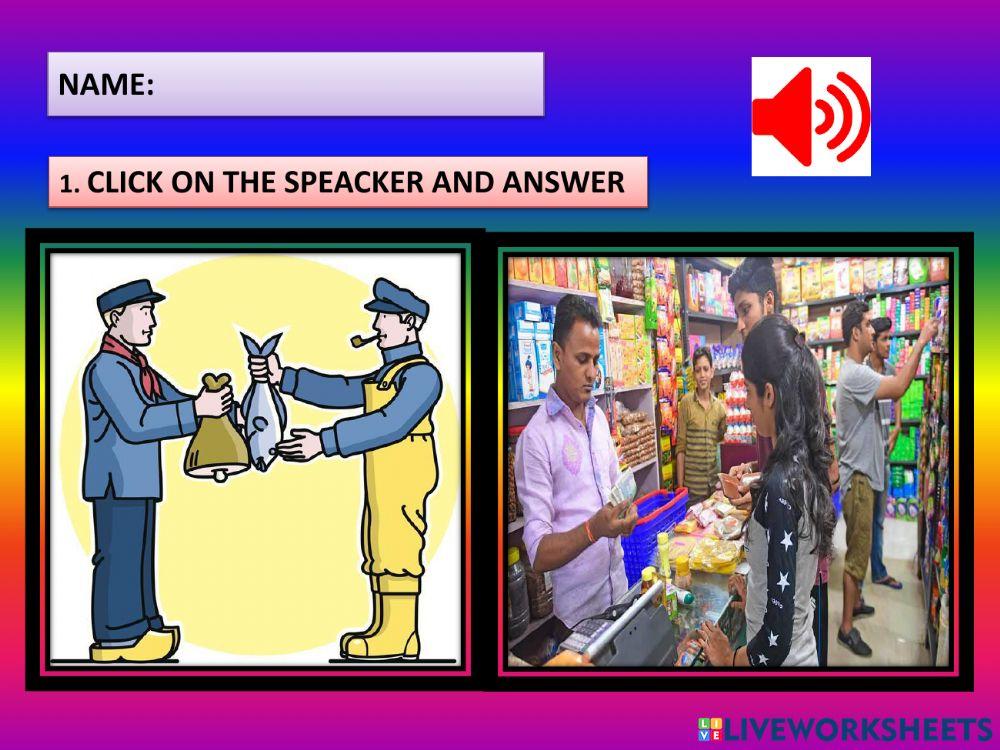 3096793 | CLASS 10TH ECONOMICS BARTER SYSTEM