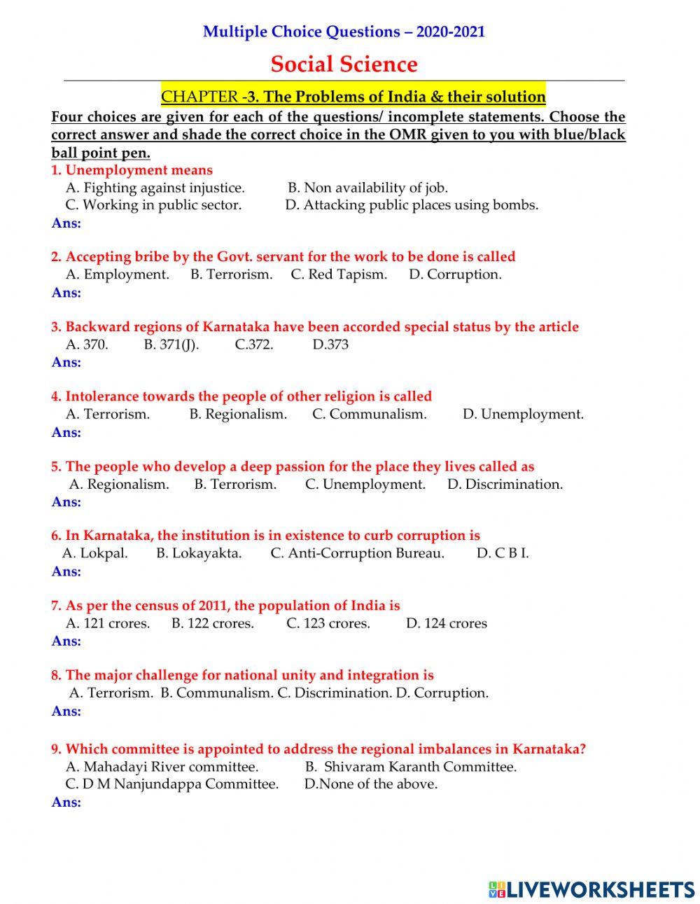 MDRSCHOOL372 Objective Type Questions 1093287 mdrschool372-objective-type-questions-1093287
