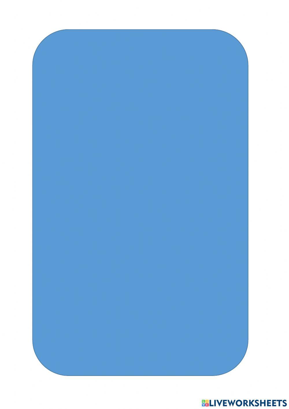 Screen blank worksheet | Live Worksheets