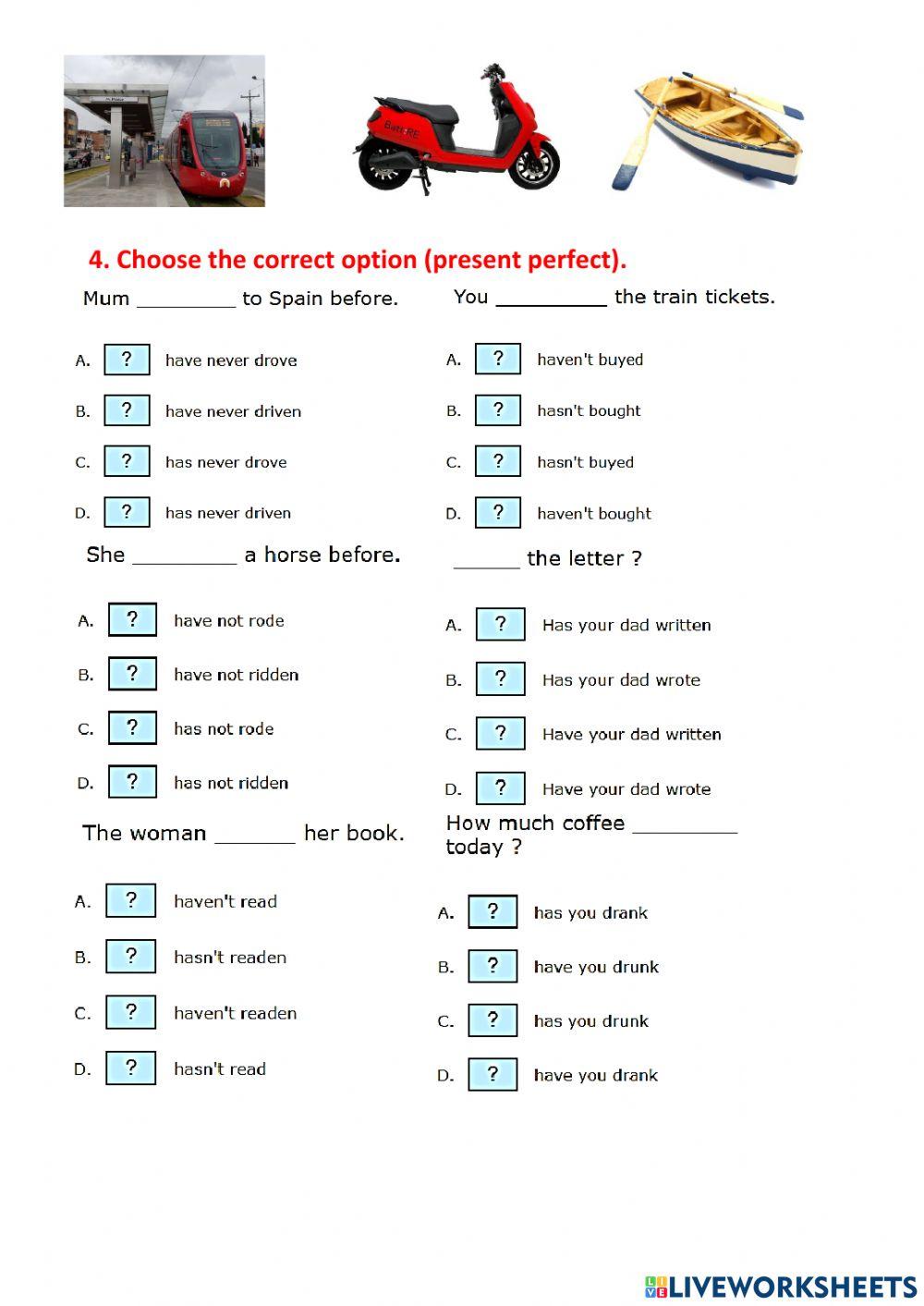 English quiz English as a Second Language (ESL) activity | Live Worksheets