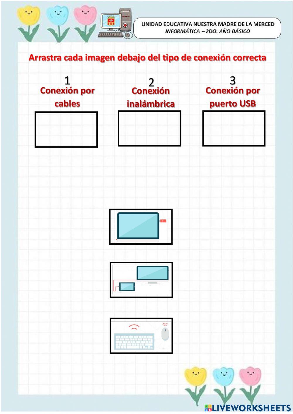 Tarea 2: Tipos de Conexión-2do Año Básico online exercise for | Live Worksheets
