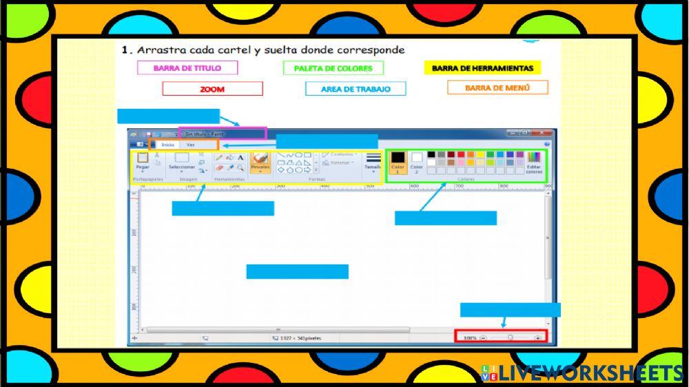 Paint 1096092 | somin123 | Live Worksheets