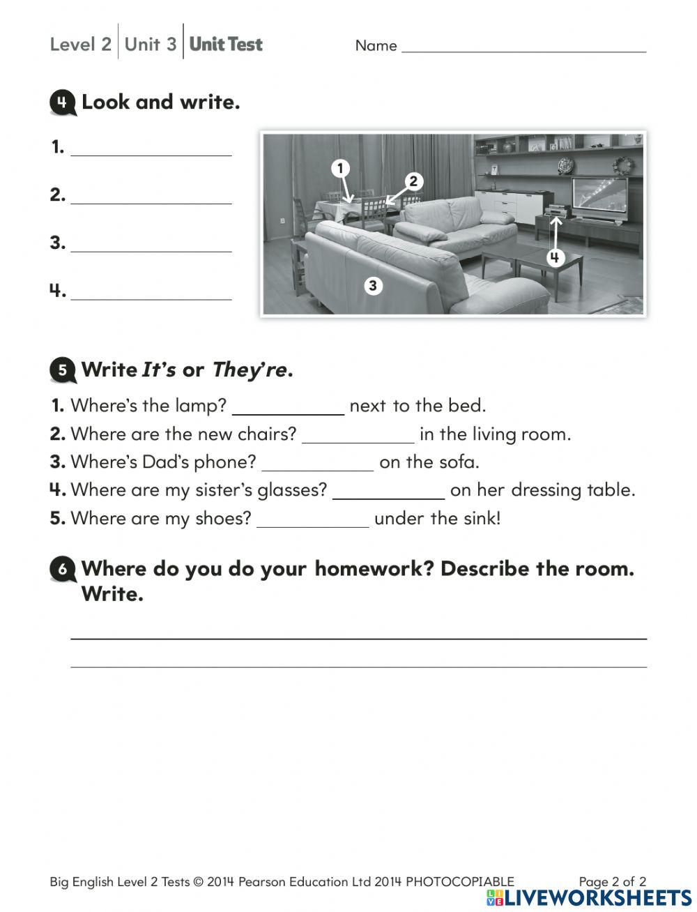 Big english 2 -… | Free Interactive Worksheets | 6638076