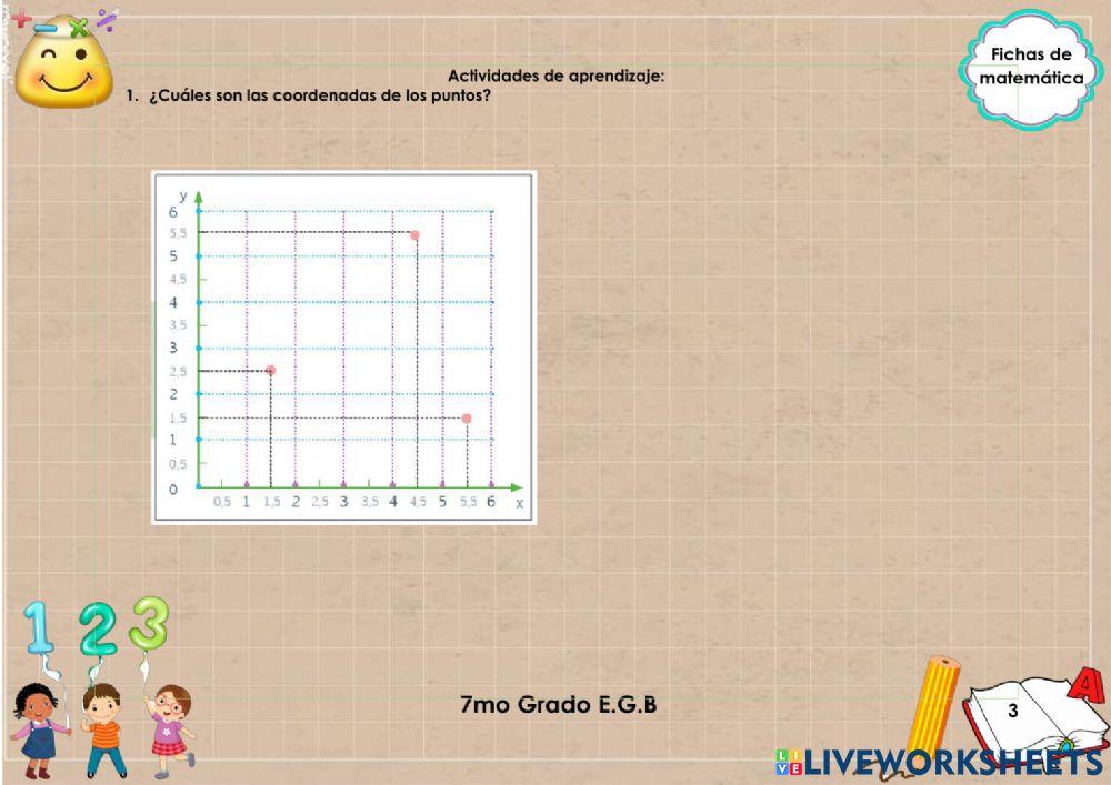 Unidad 1 online activity for Septimo | Live Worksheets